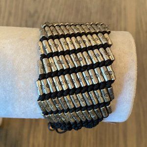 Chan Luu | Jewelry | New Authentic Chan Luu Adjustable Beaded Black Pul ...